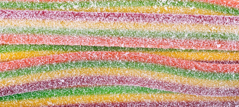 Fruit sweet strip candy stock image. Image of multicolored - 100051027