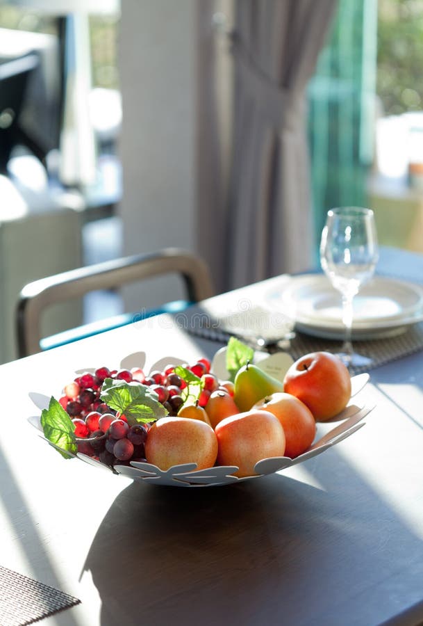 Fruit on table stock image. Image of organic, bowl, green - 31039151