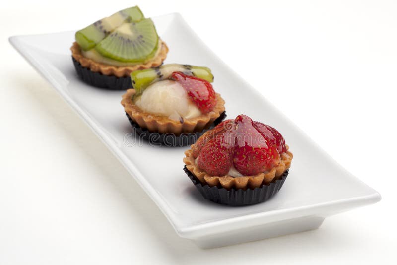 Fruit Tarts stock image. Image of tart, delicacy, delicious - 18388235
