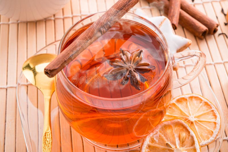 Fruit tea stock image. Image of drink, diet, black, aromatic - 27840333