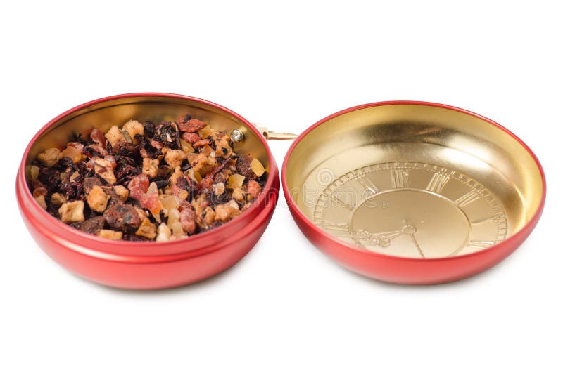 Fruit Tea in a Beautiful Box Packing Stock Photo - Image of irish ...