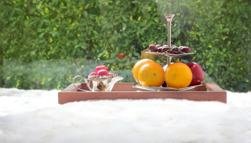 Fruit tra stock photo. Image of expensive, design, fruit - 60768530