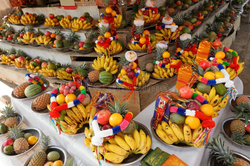 Tropical Buffet Table stock photo. Image of dessert, night - 3067610