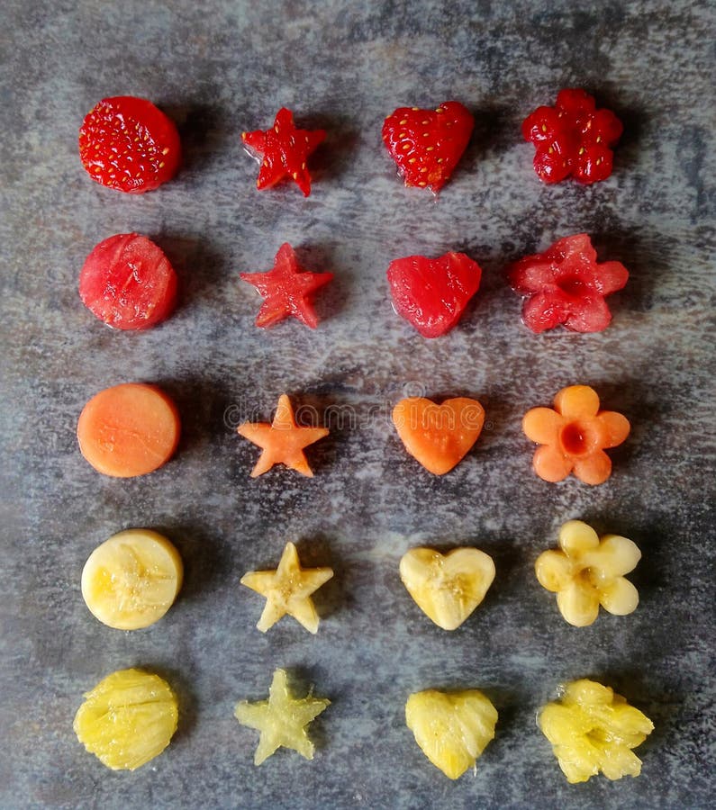 Fruit in various shapes stock photo. Image of fruit - 164268974