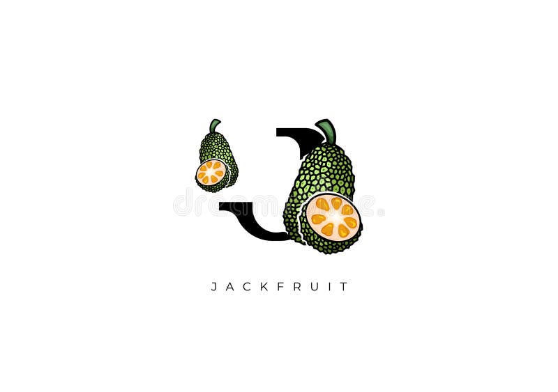 Green JACKFRUIT Vector, Great Combination of Jackfruit Symbol with ...