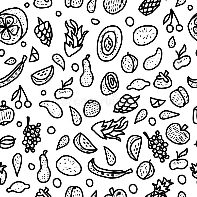 Coloring Fruit Pattern Background Stock Illustrations – 3,120 Coloring ...