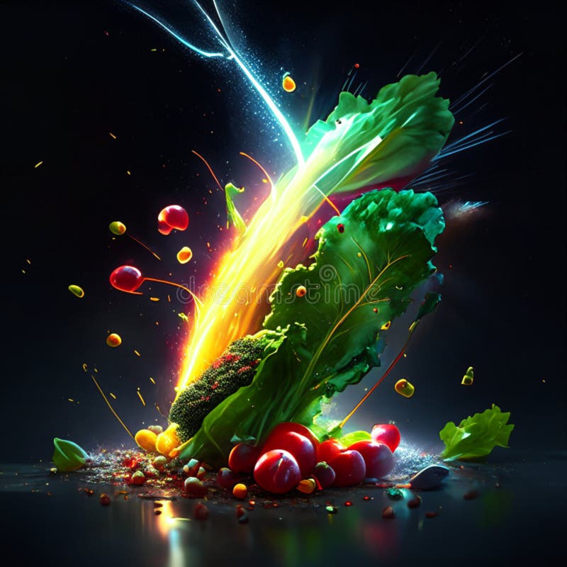 Vegetable Explosion Stock Illustrations – 1,528 Vegetable Explosion ...