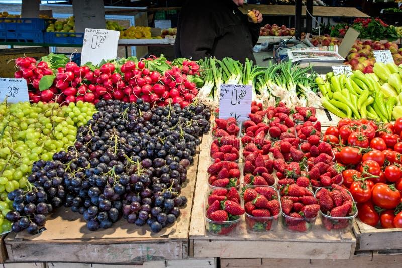 Fruit an vegetable stock image. Image of peppers, onions - 167959433