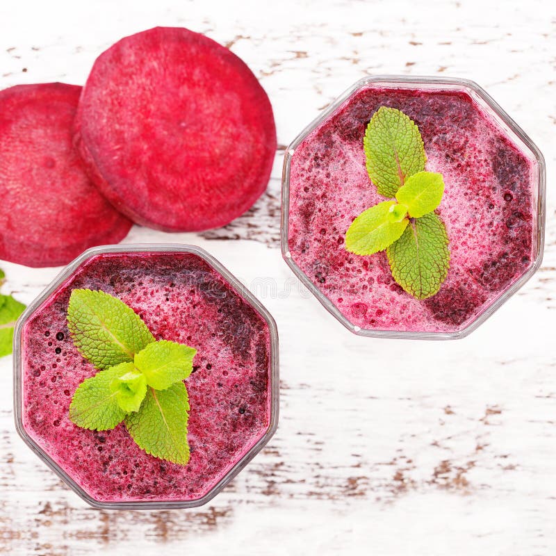 Fruit and Vegetable Smoothies Top View. Set Stock Image - Image of ...