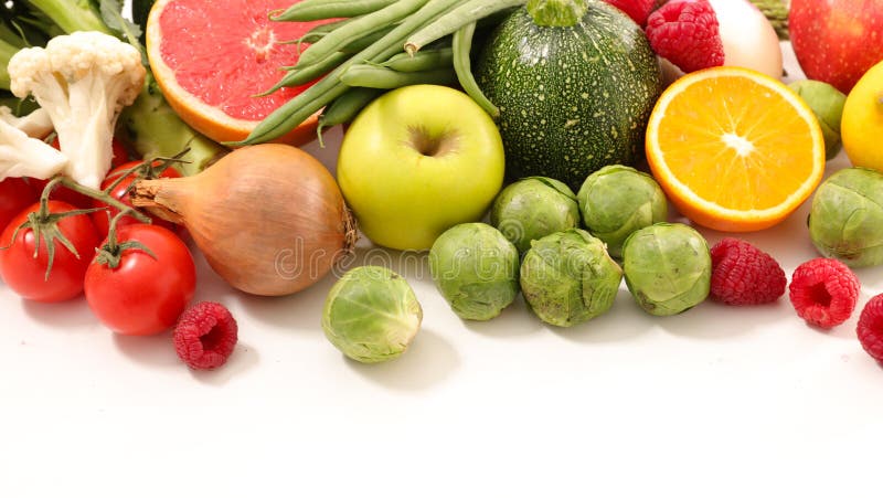 Fruit and Vegetable Stand or Farmers Market Stock Image - Image of food ...