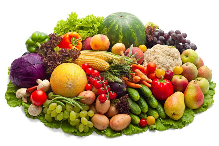 Fruit and vegetables stock image. Image of fruits, freshness - 15335835