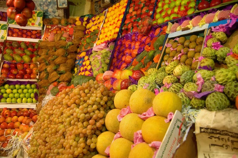 Fruit and vegetables stock image. Image of apple, commercial - 1774487