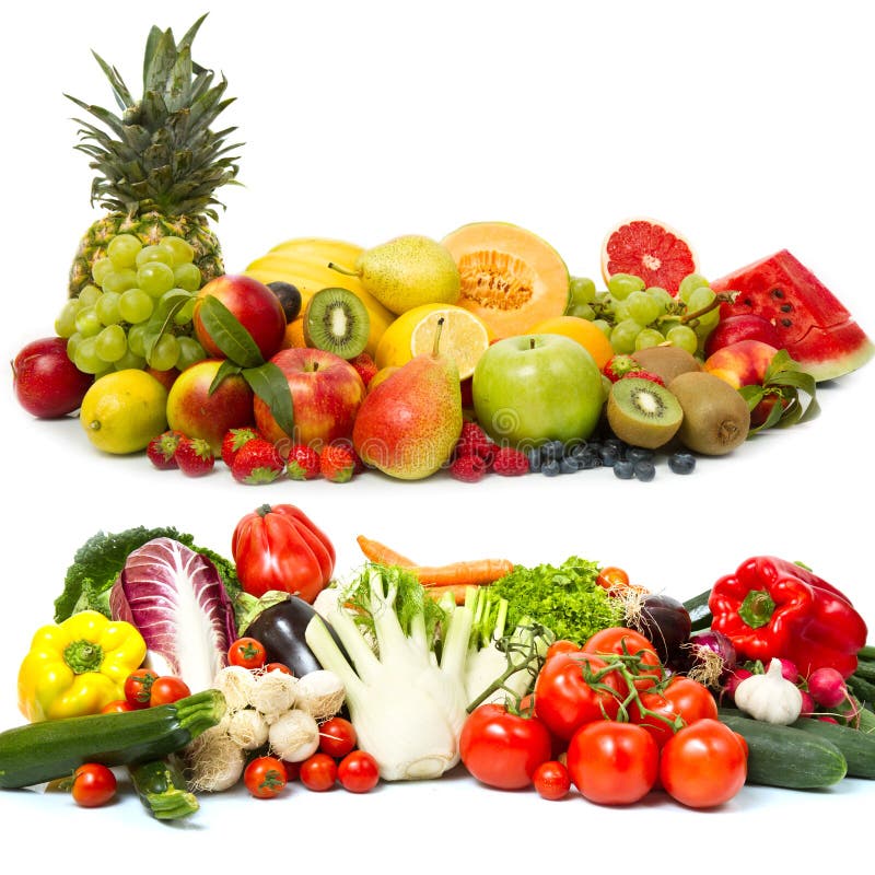 Vegetables and fruits stock photo. Image of foodgroup - 13751434