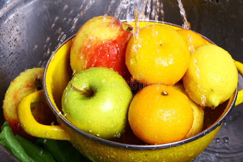 Fruit washing stock image. Image of salad, sport, summer - 9988199