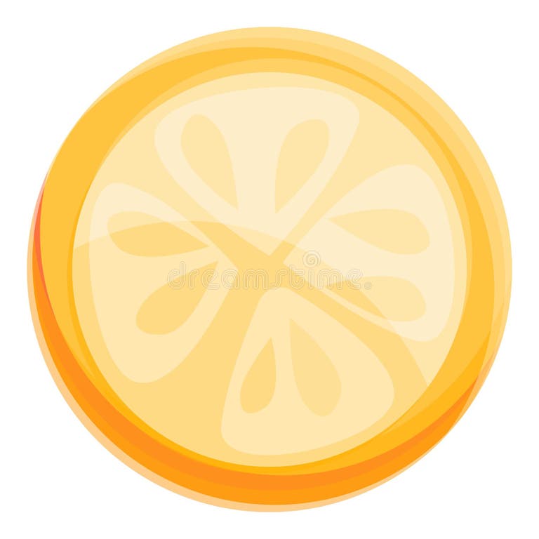 Fruit Waste Icon, Cartoon Style Stock Illustration - Illustration of ...