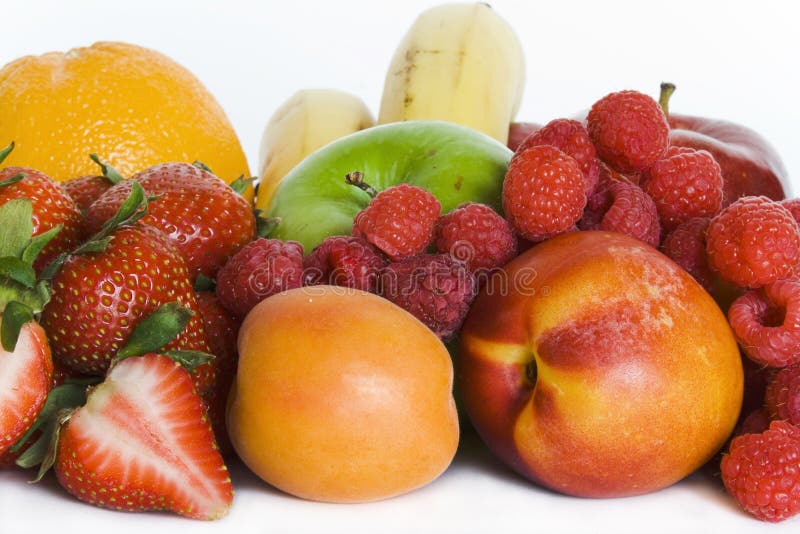 Selection of Fresh Fruit stock photo. Image of nutritional - 7229452