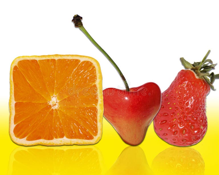 Fruits stock image. Image of vegetables, manipulated, strawberry - 5286783