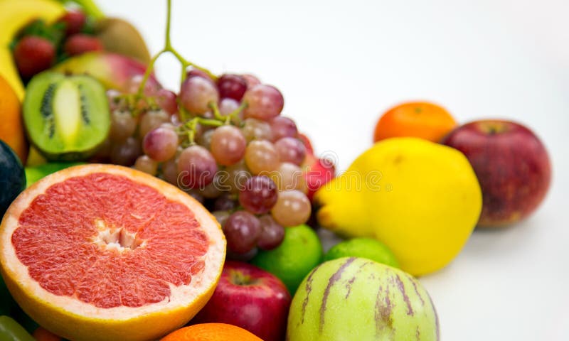 Fruits All Together stock image. Image of heap, grapes - 50773415