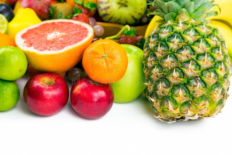 Fruits All Together stock photo. Image of juicy, grapes - 50836212