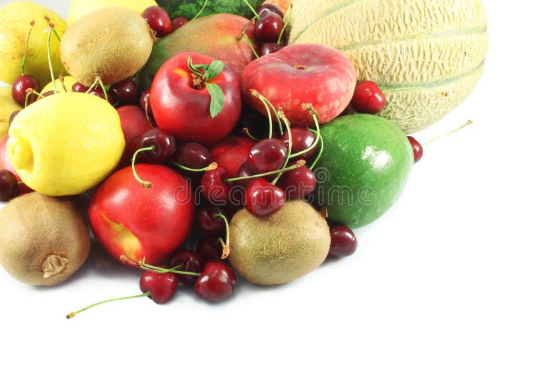 Fruits assortment stock image. Image of group, melon - 31861895