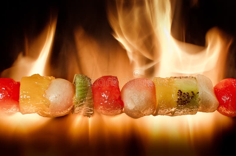 The fruits barbecue stock photo. Image of barbecue, digital - 23781916
