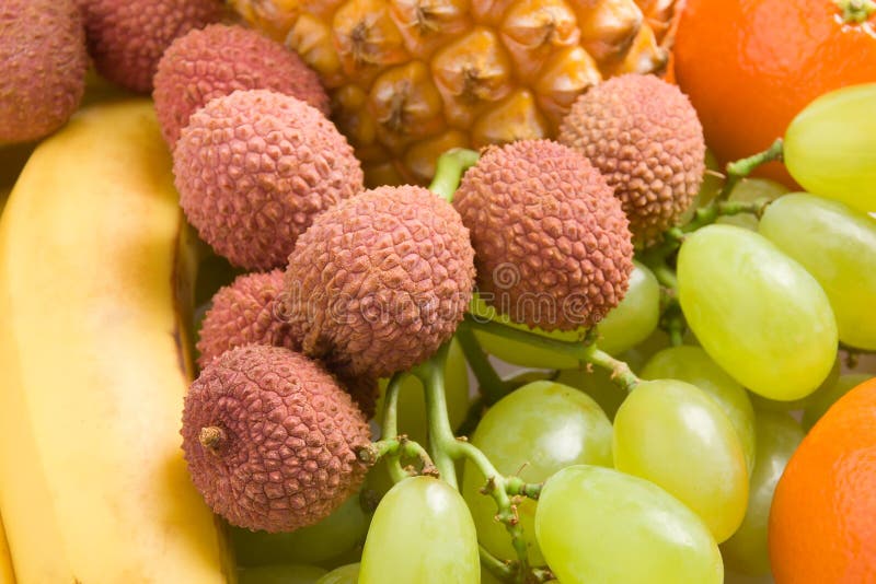 Fruits closeup stock image. Image of market, horizontal - 1896233