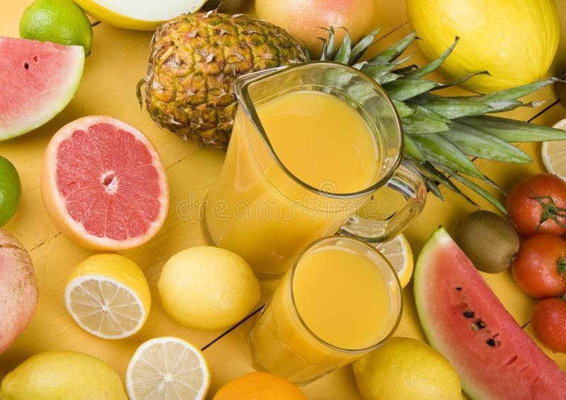 Fruits drink stock image. Image of fruits, juice, kiwi - 2203719