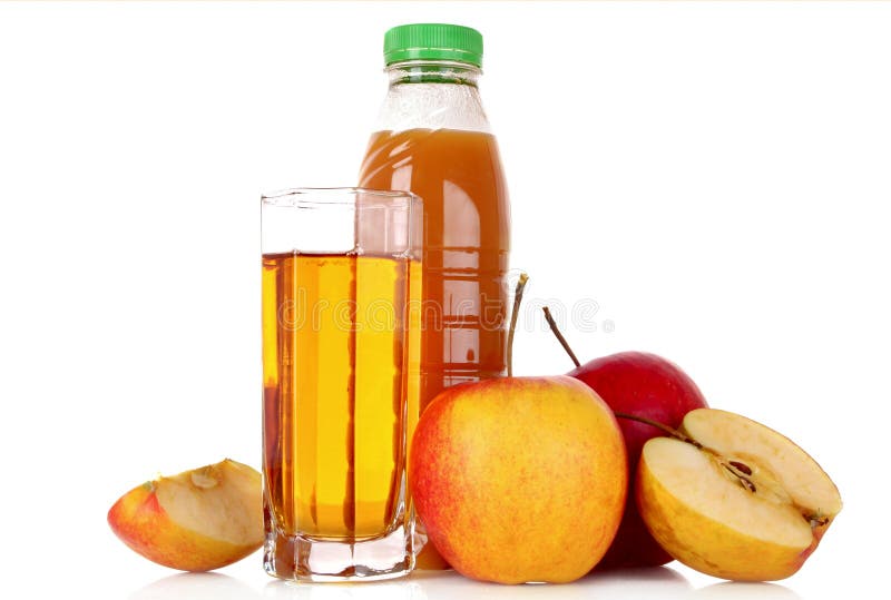 Fruits Et Glaces Avec Du Jus D'isolement Photo stock - Image du fruits ...