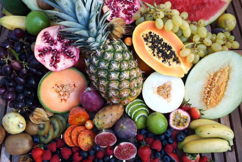 Fruits Exotiques En Afrique Photo stock - Image du exotique, cuisine ...