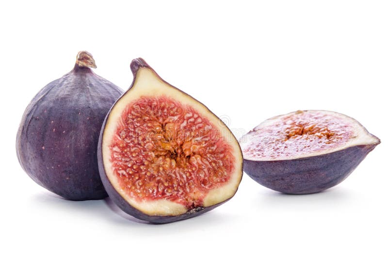 Fruits of Fig Tree Whole and Part Stock Image - Image of ripe, fresh ...
