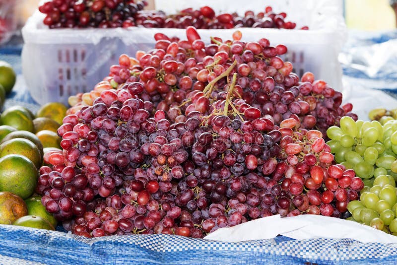 Fruits, grapes stock photo. Image of juicy, macro, agriculture - 46815578