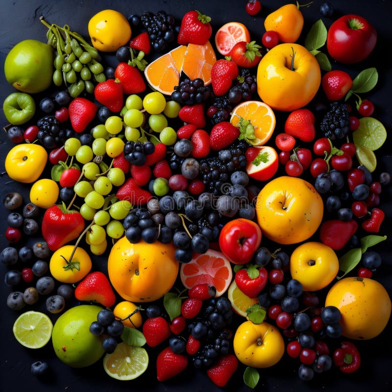 Fruits image stock illustration. Illustration of flower - 289159703