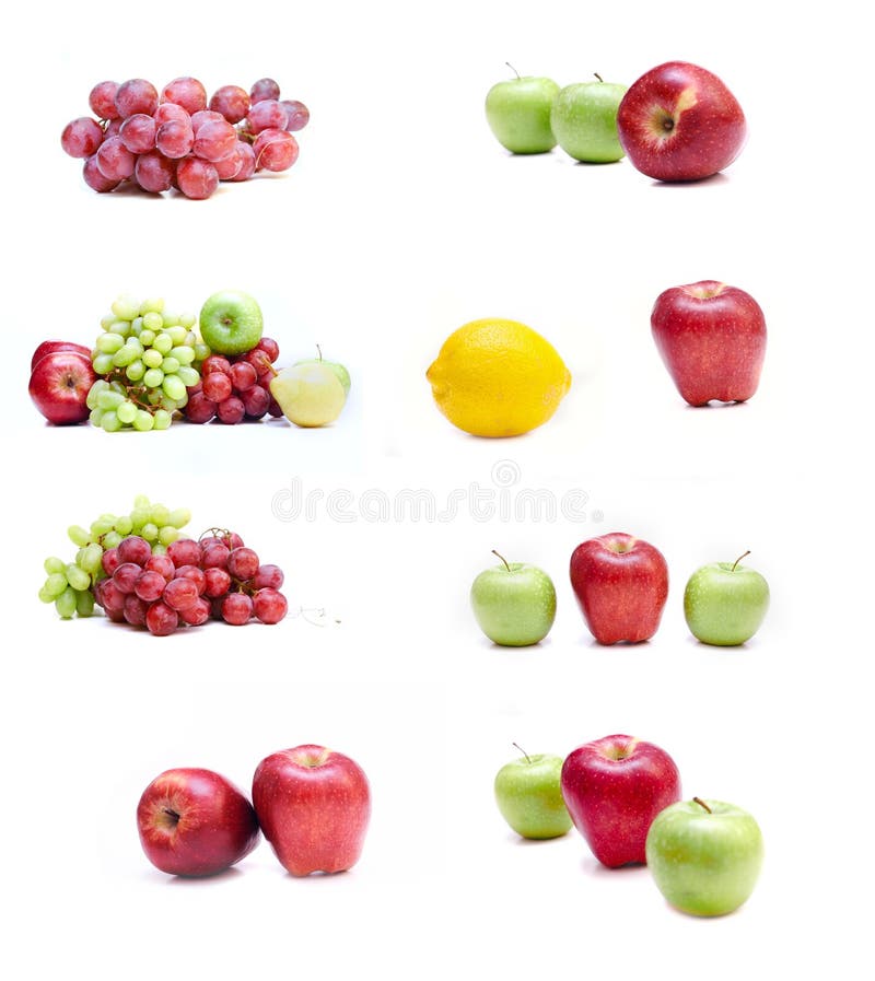 Fruits isolated stock photo. Image of apples, motif, farming - 9462860