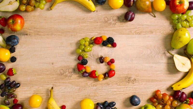 Fruits made letter G stock photo. Image of organic, fruit - 77198596