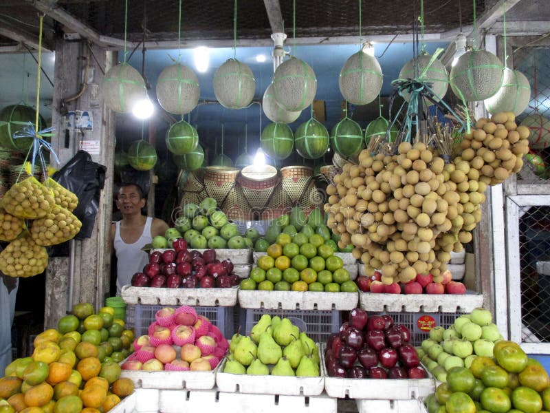 Fruits market editorial image. Image of selling, java - 74245345