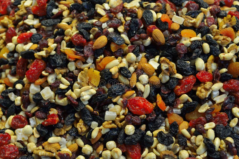 Fruits Nuts et secs photo stock. Image du raisins, fruits - 40632886