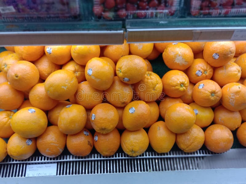 Fruits Oranges in Display Fruits Market or Fruits Store Stock Photo ...
