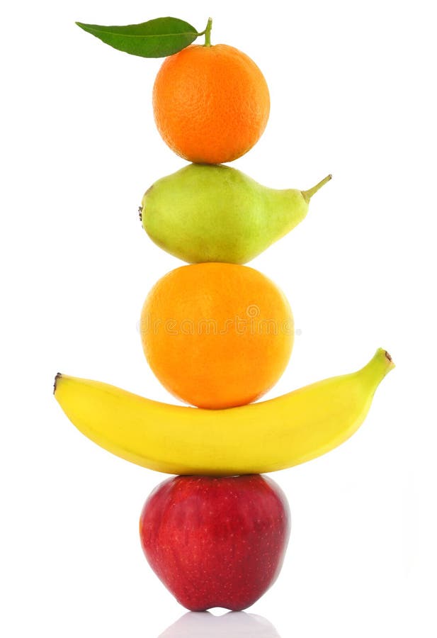 Fruits in a row stock photo. Image of balance, healthy - 35294946