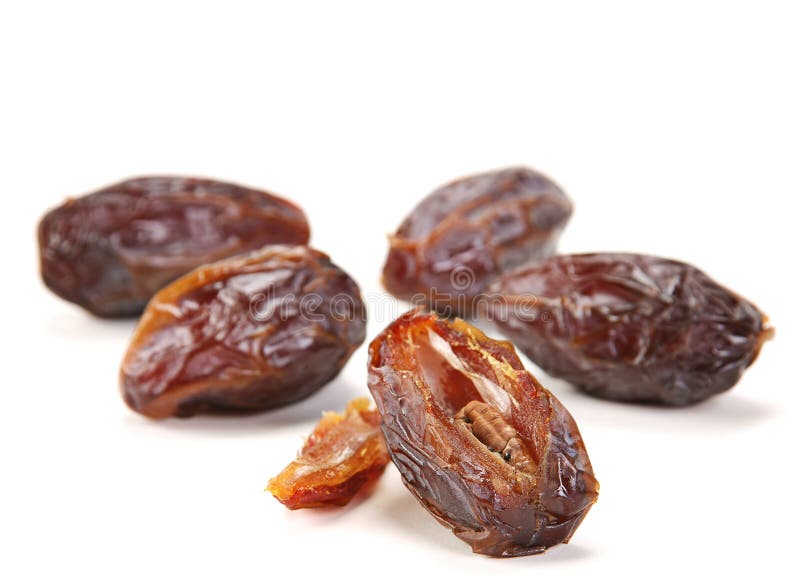 Fruit de datte photo stock. Image du paume, fond, blanc - 3836110