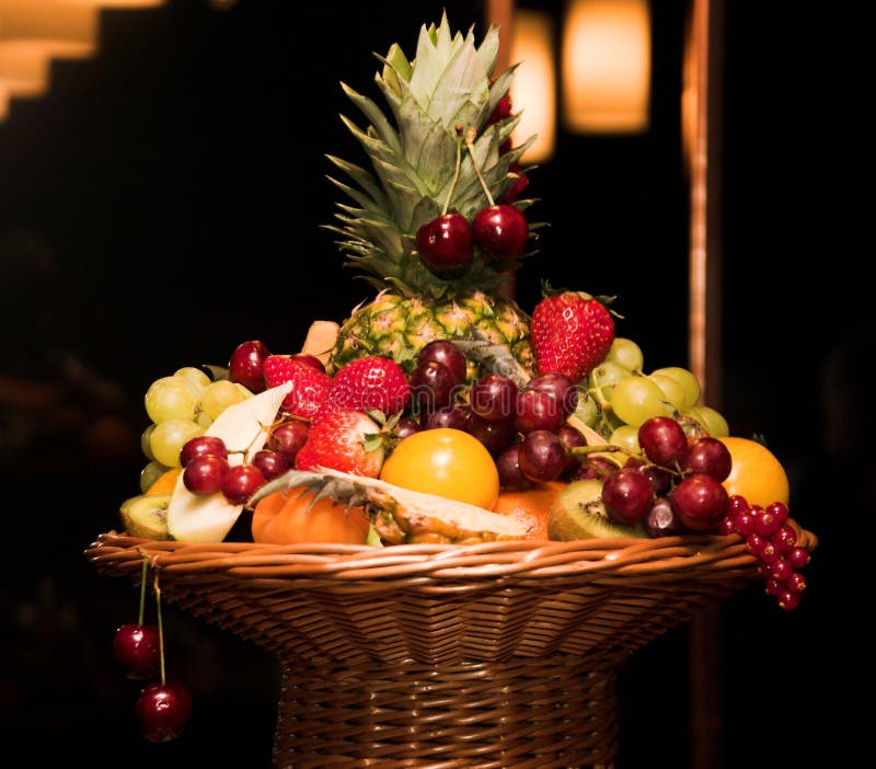 Fruits on Table Assorted Close Up Stock Photo - Image of refreshment ...