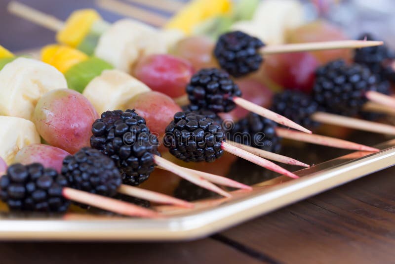 Fruits Toothpick Fruit Cuts Stock Photos - Free & Royalty-Free Stock ...