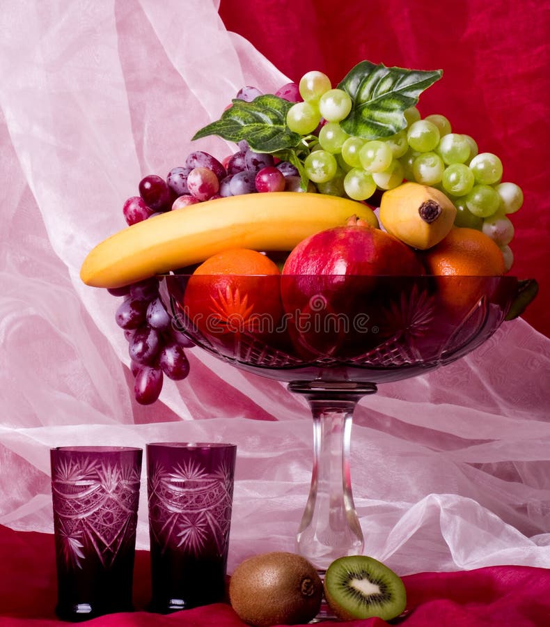 Fruits on vase stock image. Image of closeup, fresh, nature - 23520825