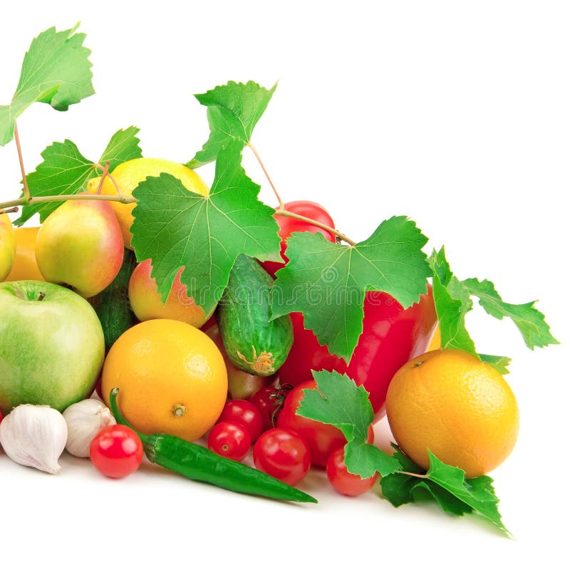 Fruits and vegetables stock image. Image of gardenstuff - 28321207