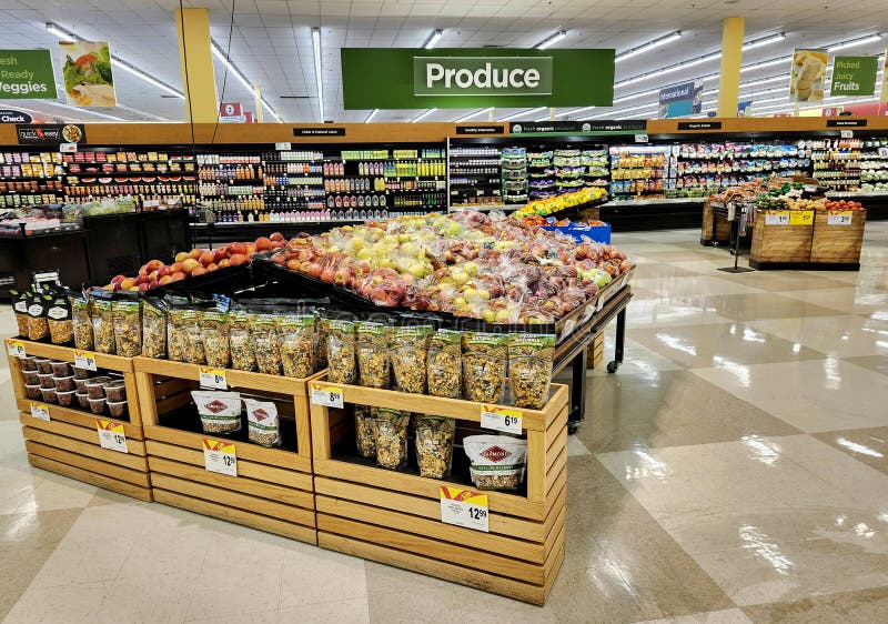 Fruits and Vegetables Displayed Editorial Photography - Image of ...