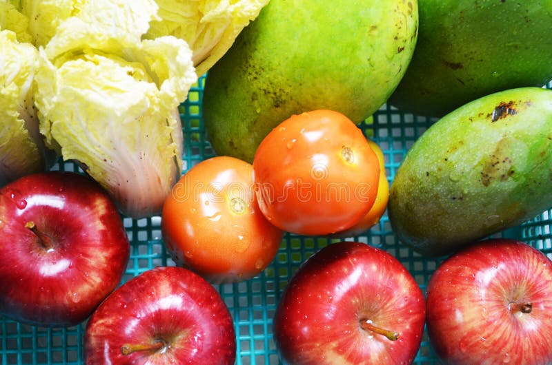 Fruits and Vegetables stock photo. Image of food, fruit - 36357444