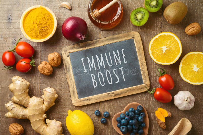 Fruits and Vegetables for Immune System Boosting. Healthy Eating ...