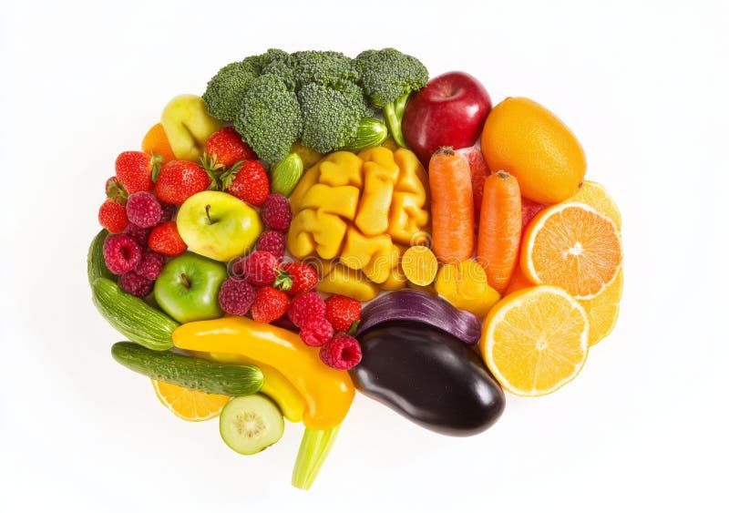 Vegetable Brain White Background BRAIN FOOD 8oz – Bounty & Full