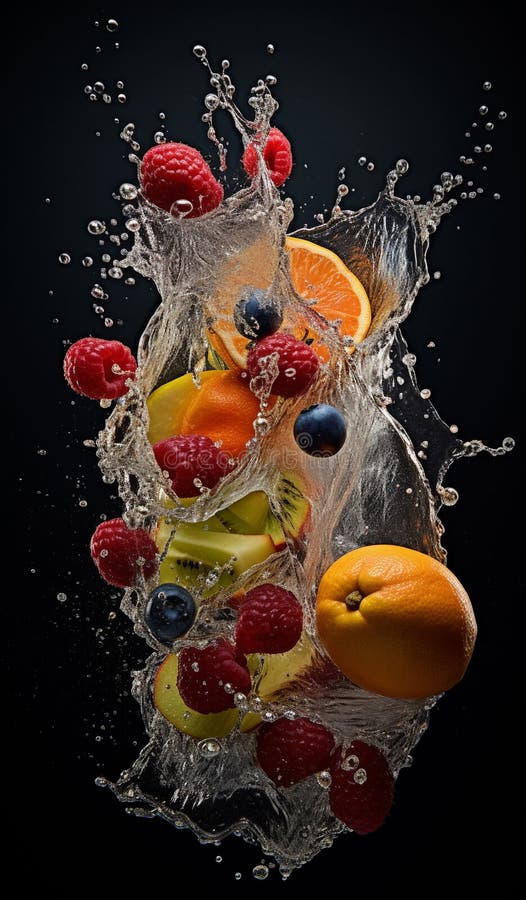 Fruits Waterfall Stock Illustrations – 228 Fruits Waterfall Stock ...