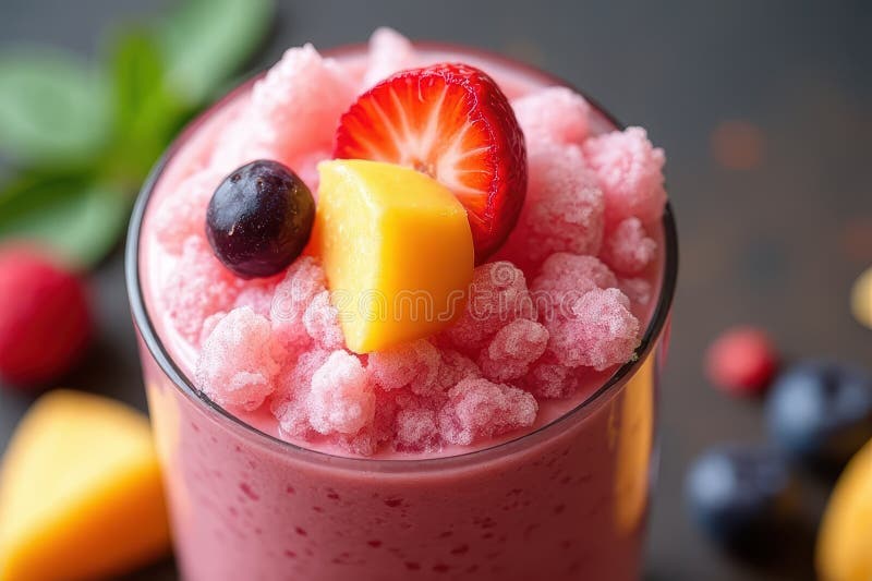 Fruity Blended Chill stock illustration. Illustration of closeup ...