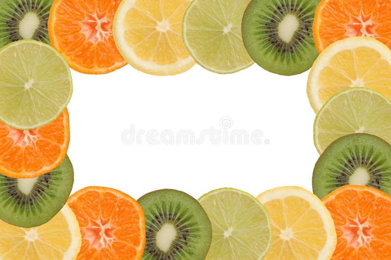 Fruity frame stock photo. Image of lemon, stone, grapefruit - 13313052
